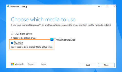 Download Windows 11 ISO (Disk Image) file from Microsoft