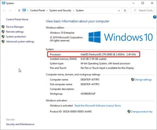 How to check Intel processor generation in Windows 11/10?