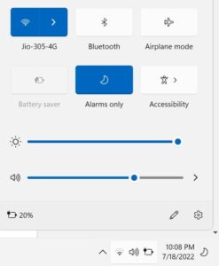 Ungroup WiFi, Sound, and Battery Taskbar Icons in Windows 11
