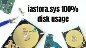 Fix IaStorA.sys 100% disk usage when doing nothing