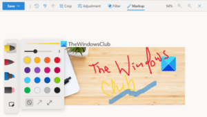 Edit an Image using built-in Image Editor Tool of Microsoft Edge