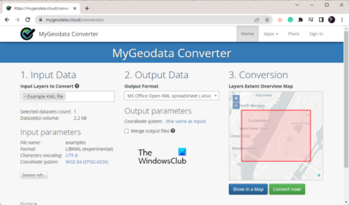 How to convert KML to Excel or CSV in Windows 11/10