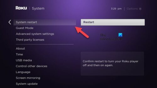 Fix Roku Network Error Code 014.50, Unable to update software