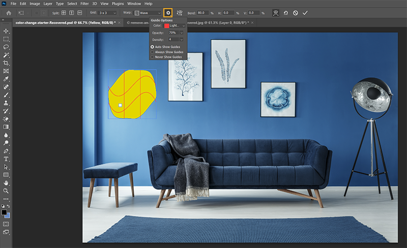 How to Warp Images, Shapes, and Paths in Photoshop