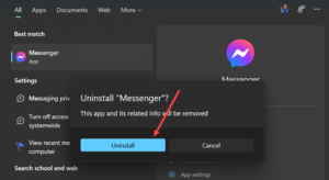 Fix Facebook Messenger not working on computer