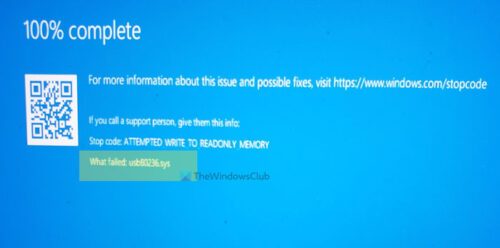 Fix Usb80236.sys Blue Screen Error In Windows 11/10 – Archyde