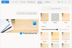 Edit an Image using built-in Image Editor Tool of Microsoft Edge