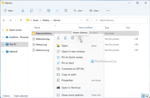Windows Defender keeps saying Threats found but nothing found