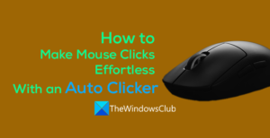 Automate Mouse Clicks using OP Auto Clicker for Windows 11/10