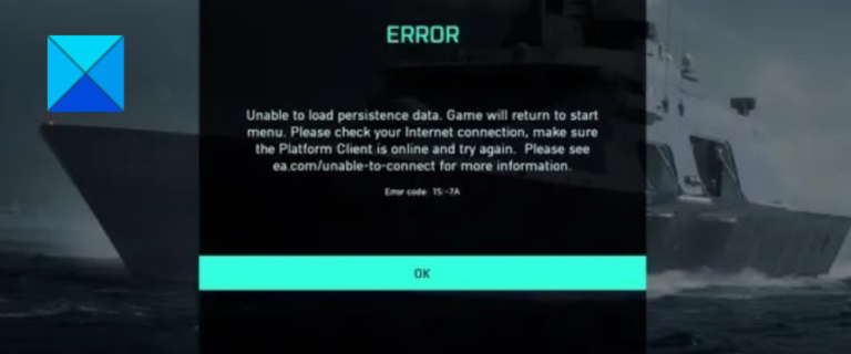 Fix Battlefield 2042 Error Code 15-7A on PC or Xbox