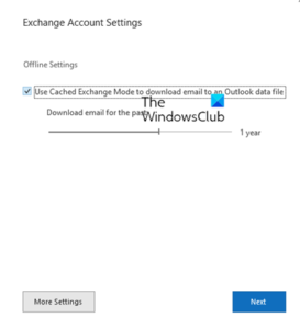 How to disable or enable Cached Exchange Mode in Outlook