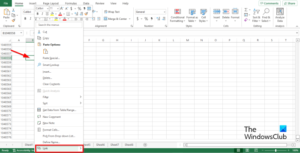 How to switch between Worksheets in Excel