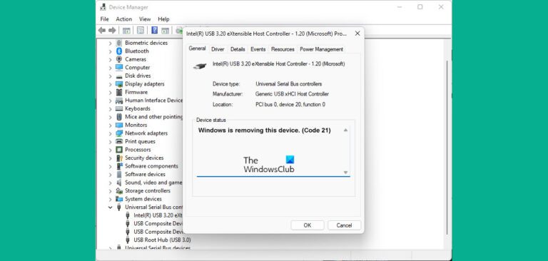 Code 21, Windows is removing this device [Fixed]