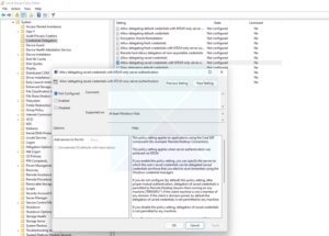 Allow or Prevent saving of Remote Desktop Credentials in Windows