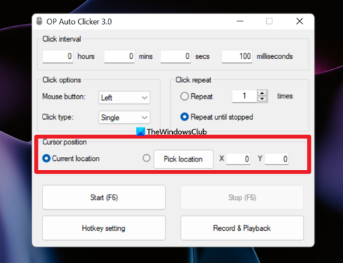 Automate Mouse Clicks utilizing OP Auto Clicker for Home windows 11/10 ...