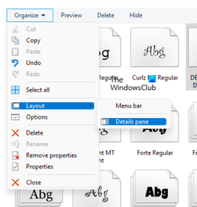 Cannot delete Font files in Windows 11/10 [Fixed]