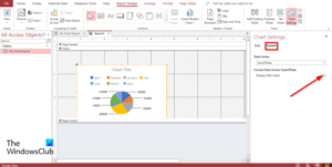 How to create a Pie Chart in Access