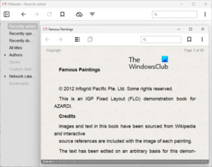 Best free Mobi Reader software for Windows 11/10