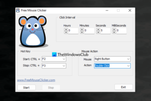 Best free Mouse Auto Clicker software for Windows 11/10