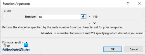 How to create Bulleted List using CHAR function in Excel