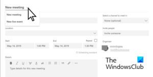 How to schedule Microsoft Teams Live Event?
