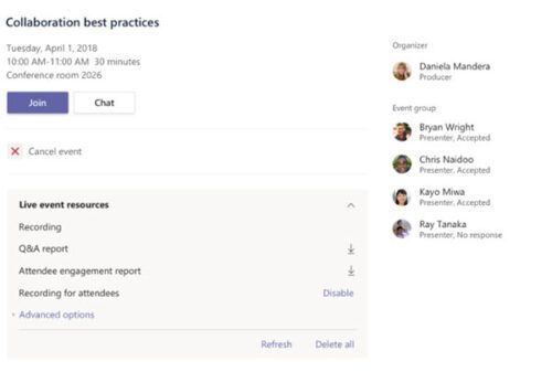 How to schedule Microsoft Teams Live Event?