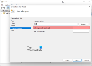 One or more of the specified arguments are not valid [Fix]