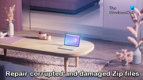 Repair corrupted, damaged ZIP files and recover or restore them