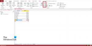 How to create a Pie Chart in Access