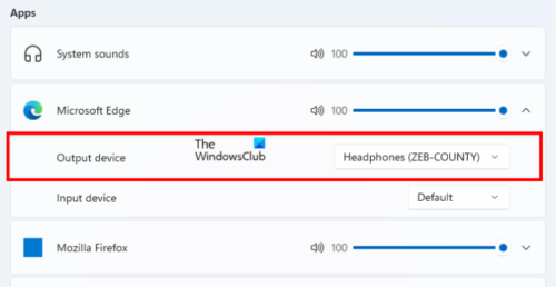 Fix No sound in Microsoft Edge