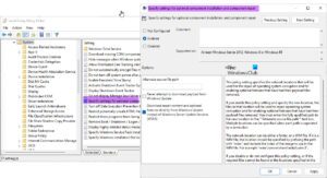 Make Windows repair corrupt components when pointed to WSUS