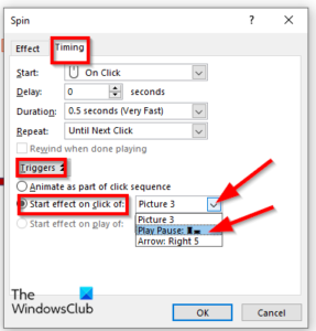 How to create a Spinning Wheel animation in PowerPoint
