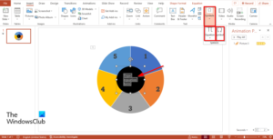 How to create a Spinning Wheel animation in PowerPoint