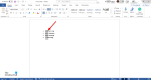 How to delete text vertically in Word or Excel