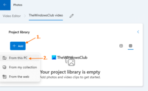 How to make a Slideshow with Music on Windows 11