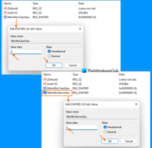 Change encryption for File sharing connections in Windows 11/10
