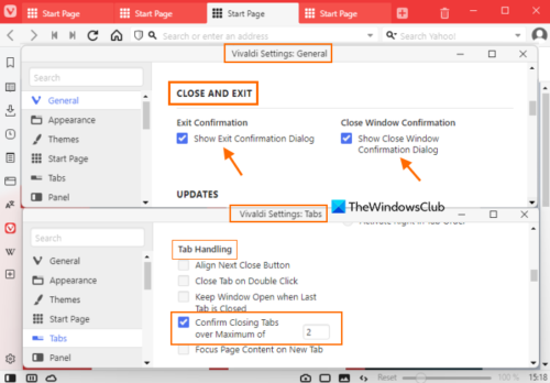 Confirm before closing multiple tabs in Chrome, Edge, Firefox