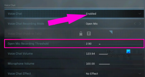 Voice Chat not working in Call of Duty Modern Warfare or Warzone