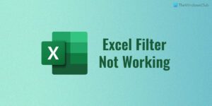 Excel filter not working properly [Fix]