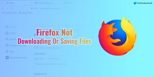 Firefox not downloading or saving files [Working fix]