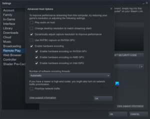 Improve Quality and Reduce Input Lag on Steam Link