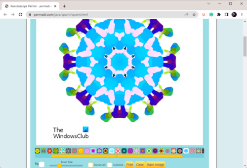 How to create a Kaleidoscope on Windows computer