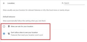 How to manage Website Permissions in Chrome