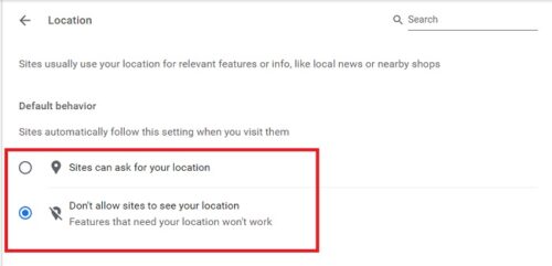 How to manage Website Permissions in Chrome