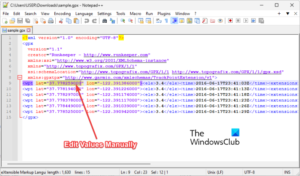 How to edit GPX files in Windows 11/10