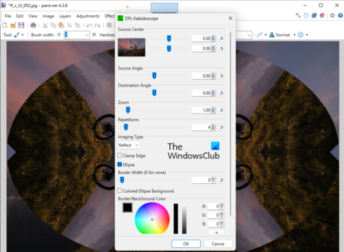 How to create a Kaleidoscope on Windows computer