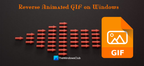 How to Reverse Animated GIF in Windows 11/10