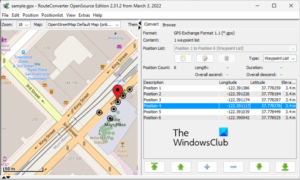 How to edit GPX files in Windows 11/10