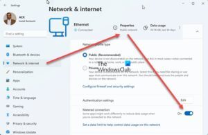How to remove METERED NETWORK WARNING in Outlook