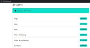 Twitch error while Loading Followed Channels